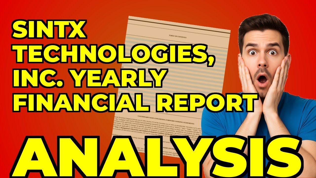 My Biggest Concern from SINTX Technologies' 10-K Filing