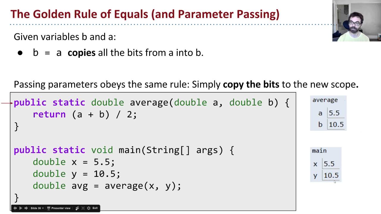 [Lists1, Video 4] Parameter Passing