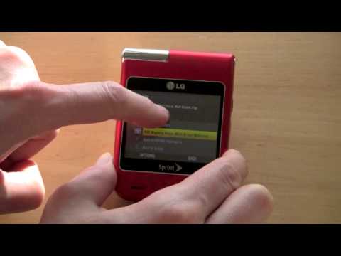 LG Lotus Elite (LX610 Red) Video Review