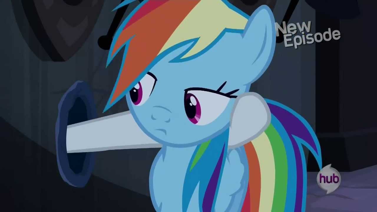 Rainbow Dash - Applejack, if you're scared, you can just admit it.