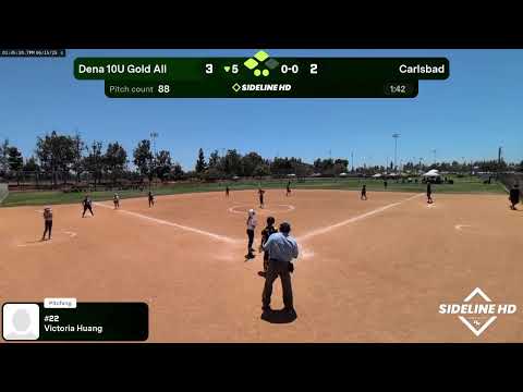 Dena 10U Gold All @ Carlsbad (2025.06.15)