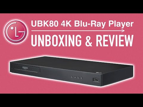 LG UBK80 4K Blu-Ray Player | Unboxing & Review