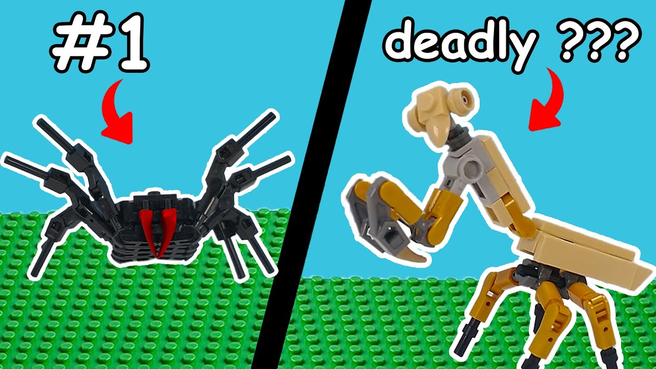 I Built Deadly LEGO Bugs...