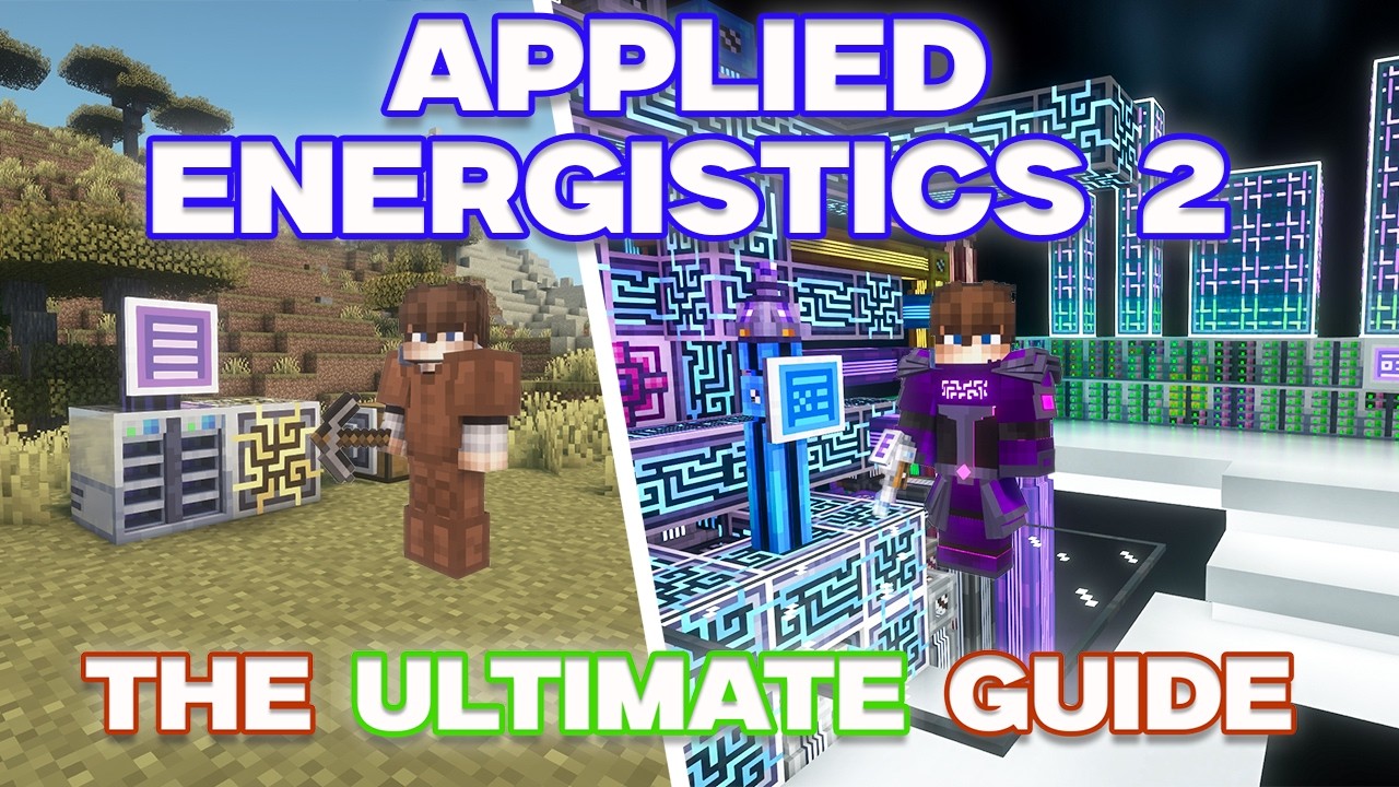 Applied Energistics 2 [AE2] - A Complete Guide & Mod Showcase  - All The Mods 10
