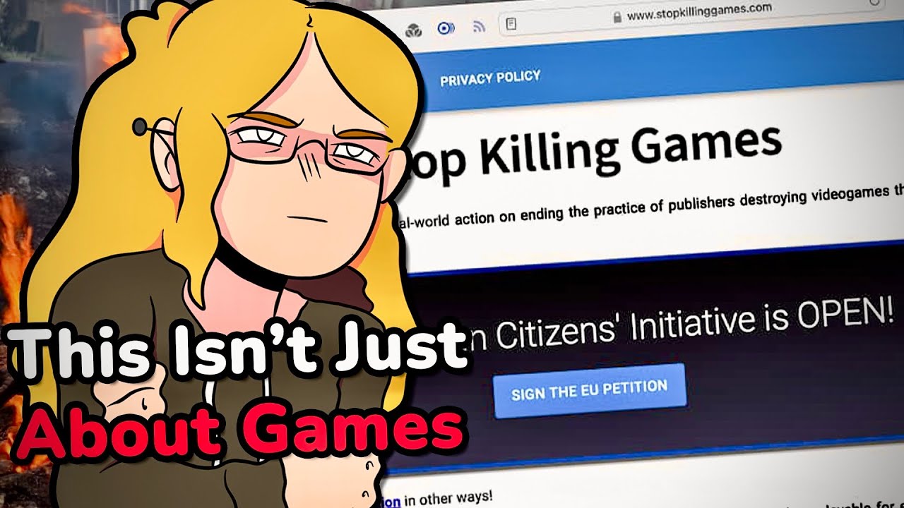 Stop Killing Games EXPLAINED (ADHD Edition)