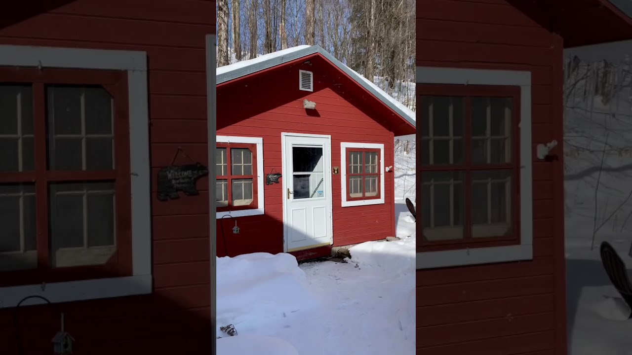 Cozy Cabin Remodel & Decor. Aldo Leopold Cabin Rental at the Wellnesste Nature Sanctuary, Upstate NY