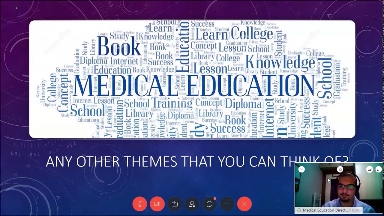 Webinar on COVID-19 Impact on Medical Education: Dealing the Challenges