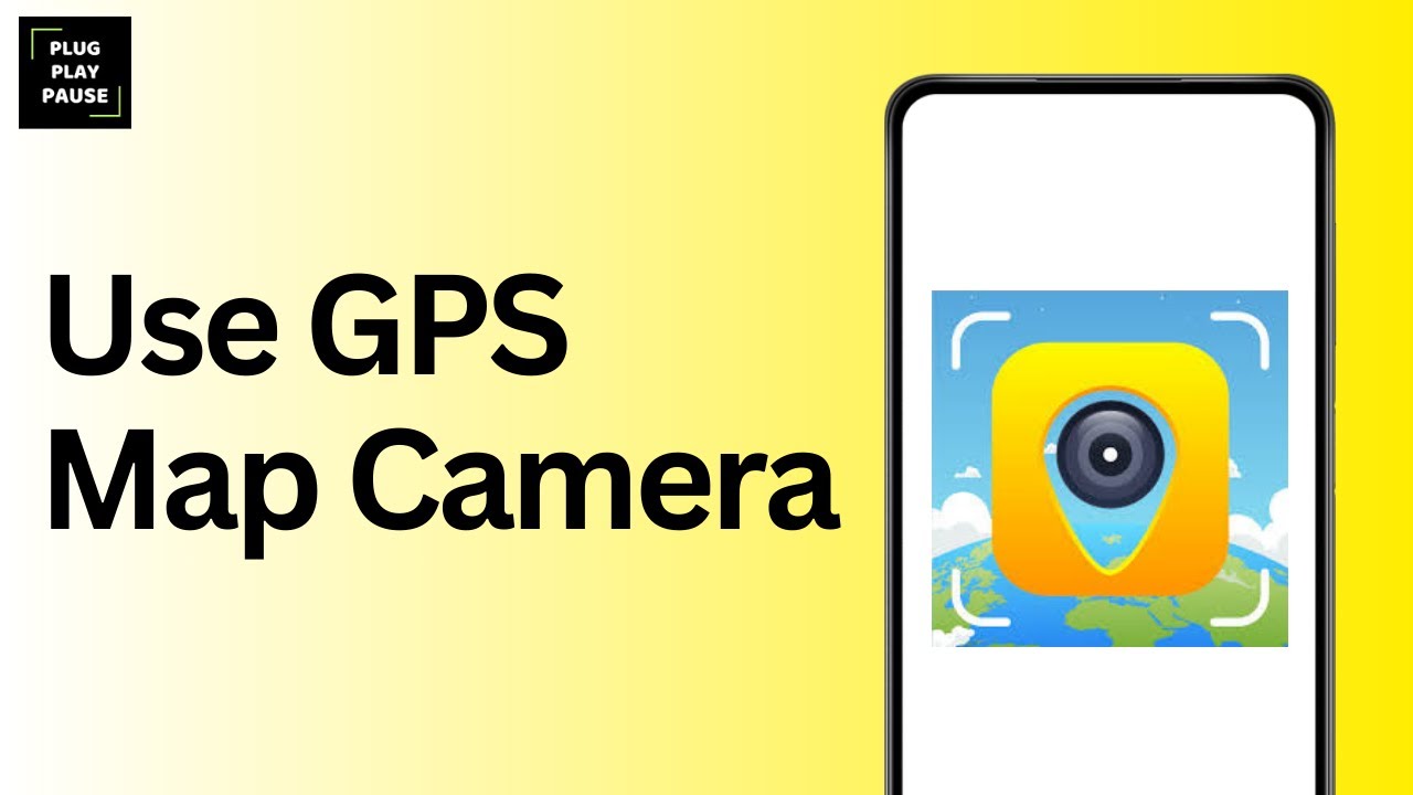 How to use GPS map camera app ?
