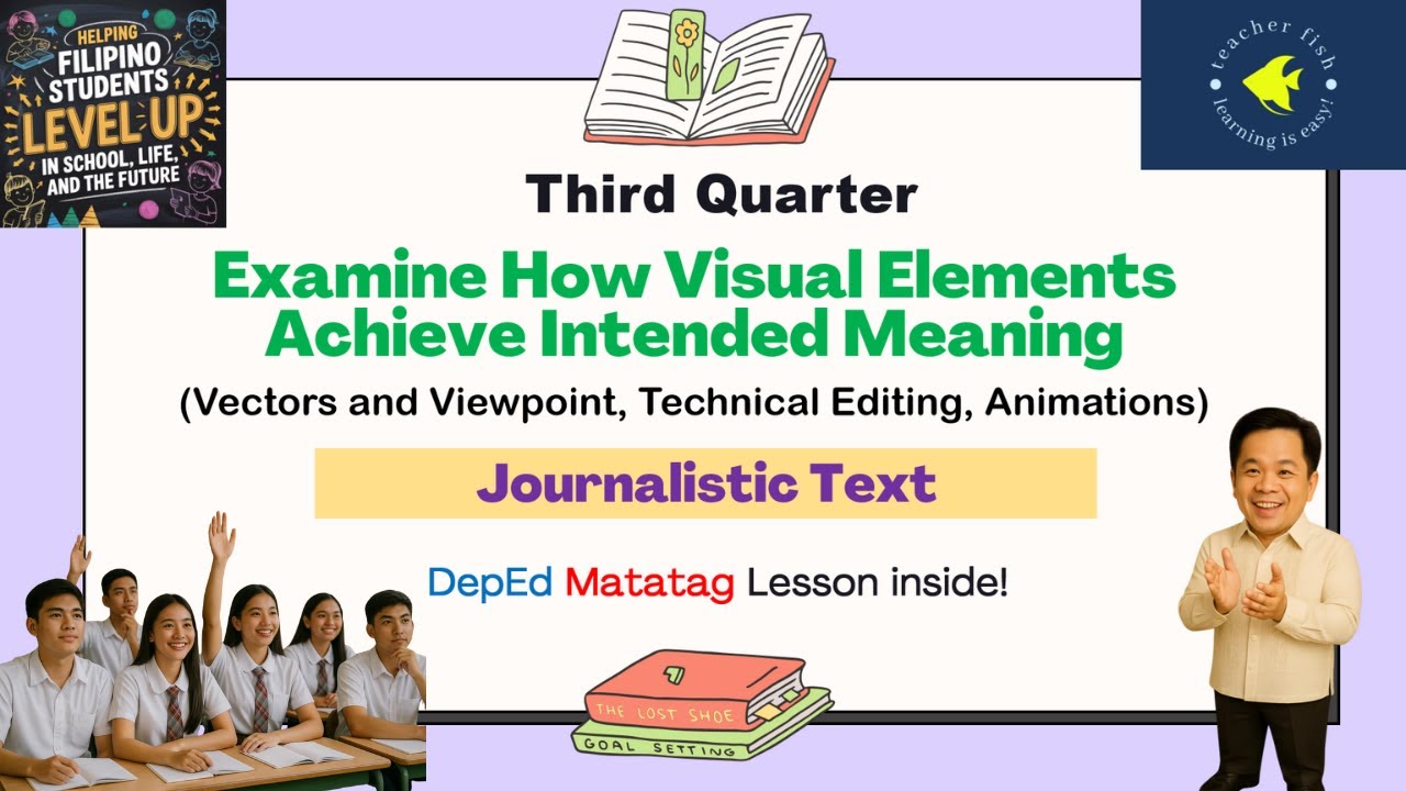 Grade 8 English Quarter 3 - Visual Elements in Journalistic Texts (MATATAG Curriculum)