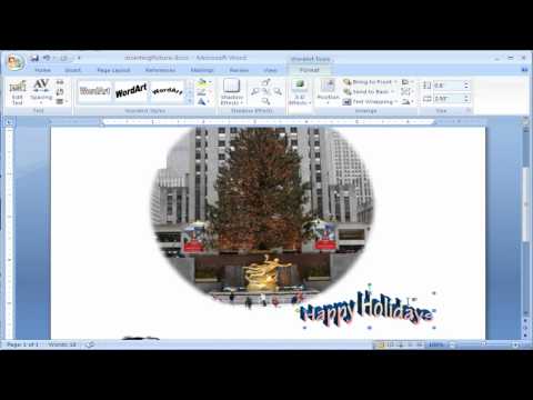 How to Add Word Art to Microsoft Word 2007