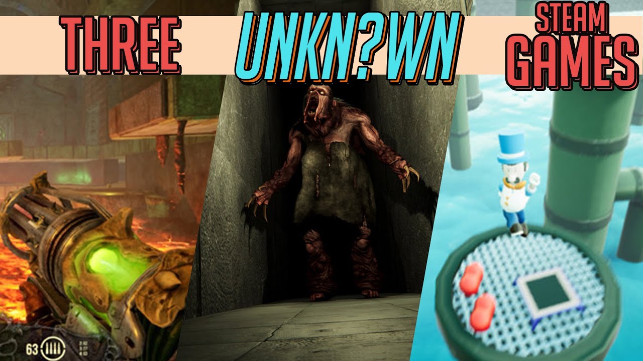 3 Unknown Steam Games | Horror Squad, Hellbound & Super Clown Adventures