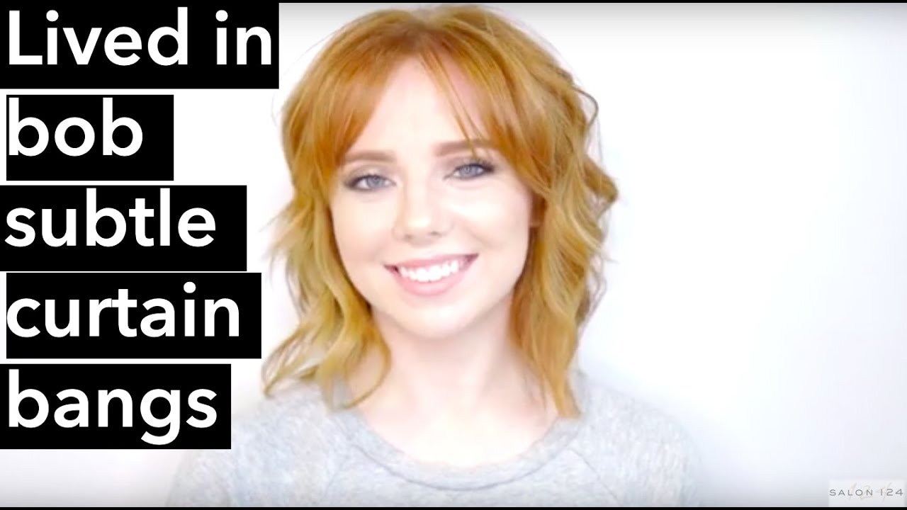 LIVED IN BOB // CURTAIN BANGS // MODERN SHAG // SUBTLE HIGHLIGHTS  // MID LENGTH // SALON 124 GROUP