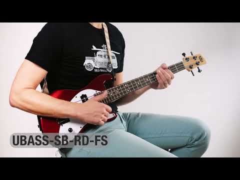 Kala Solid Body 4-String Fretted U•BASS® 2024 - Candy Apple | Reverb
