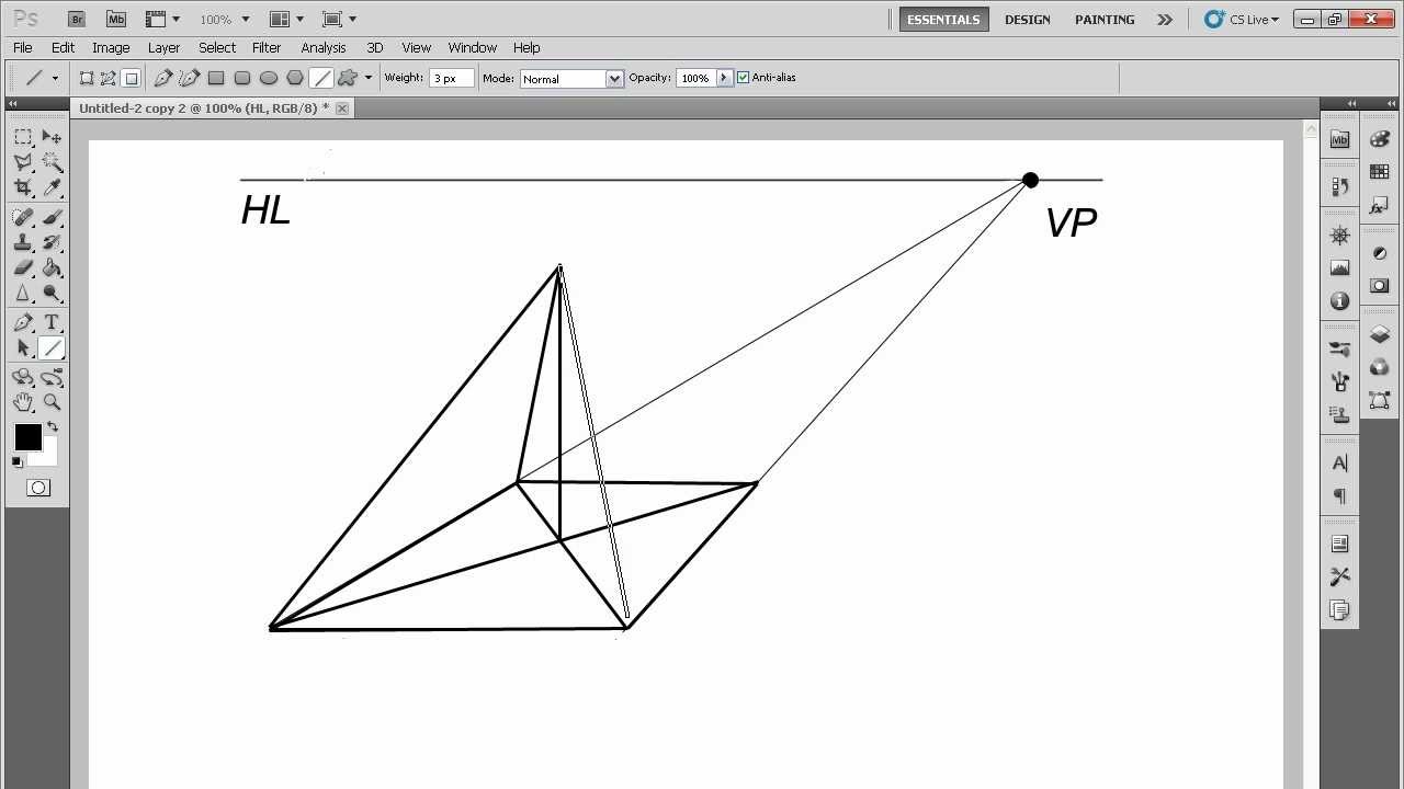 Pyramid_In_OnePoint_Perspective