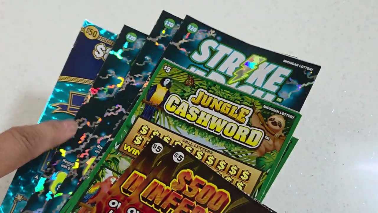 $130 Michigan Lottery Tickets!!! 