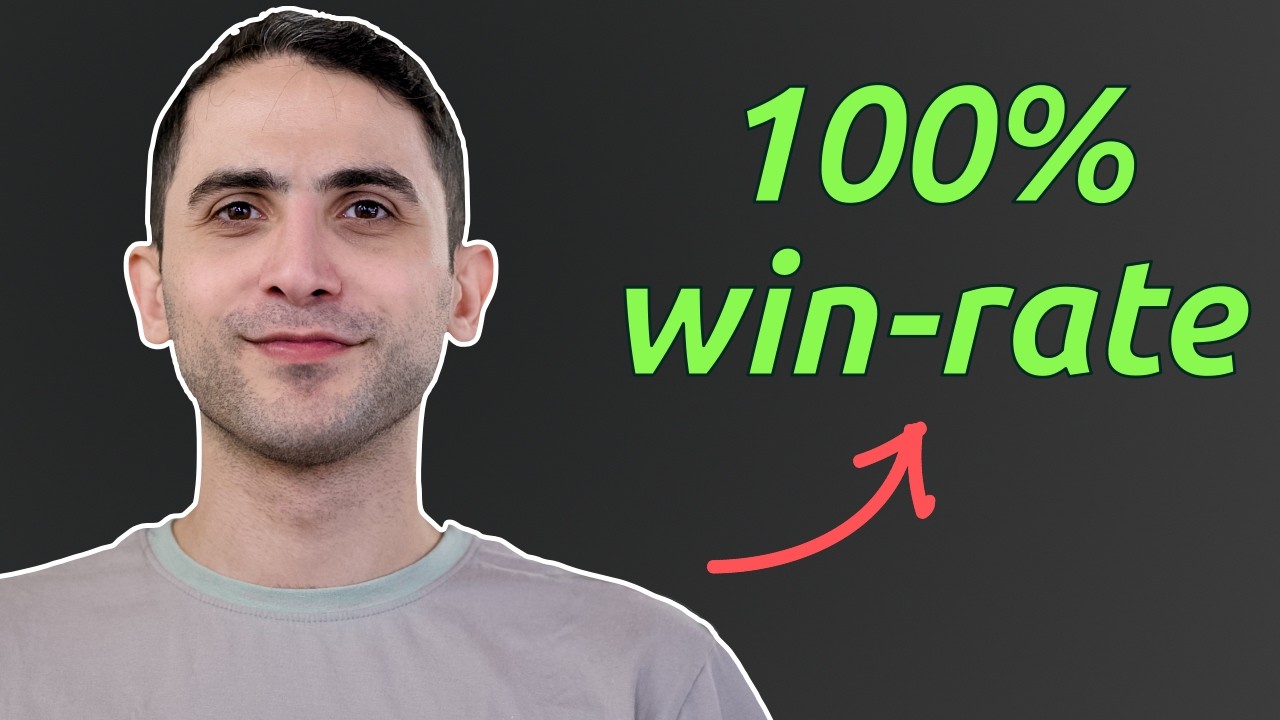 My Python strategy with 100% win-rate (+ live results)