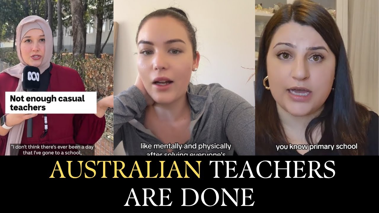 Why Australian Teachers Are Quitting | The 2025 Teacher Shortage Crisis| Global education news