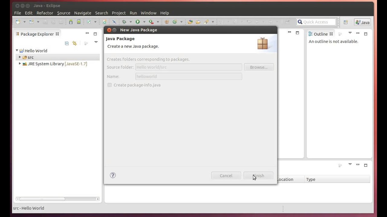 Java Tutorial 1 - Getting Started (Hello World)