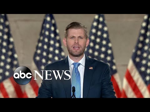 Eric Trump delivers remarks at 2020 RNC