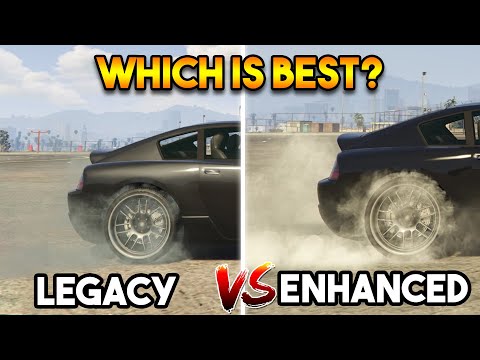 GTA 5 LEGACY VS GTA ENHANCED EDITION (HIDDEN DETAILS)