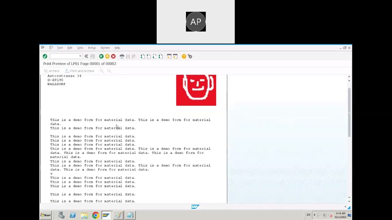 SAP ABAP SMARTFORMS Part 2