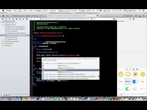 WebView in Xcode 5 part 2 – Searchable URL | Mihir's Technology Blog