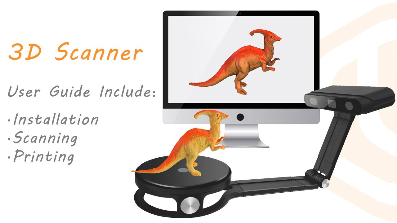 3D Scanner Installation - Scanning - Printing