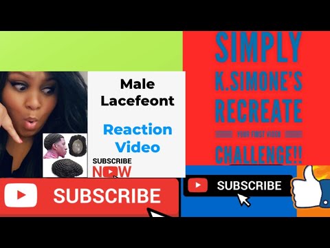 Reaction Video To Male Lacefront Wigs #simplyksimone #manweaves