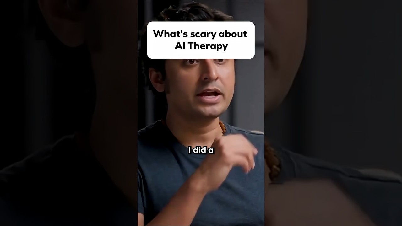 Whats scary about AI Therapy ft @TheDiaryOfACEO