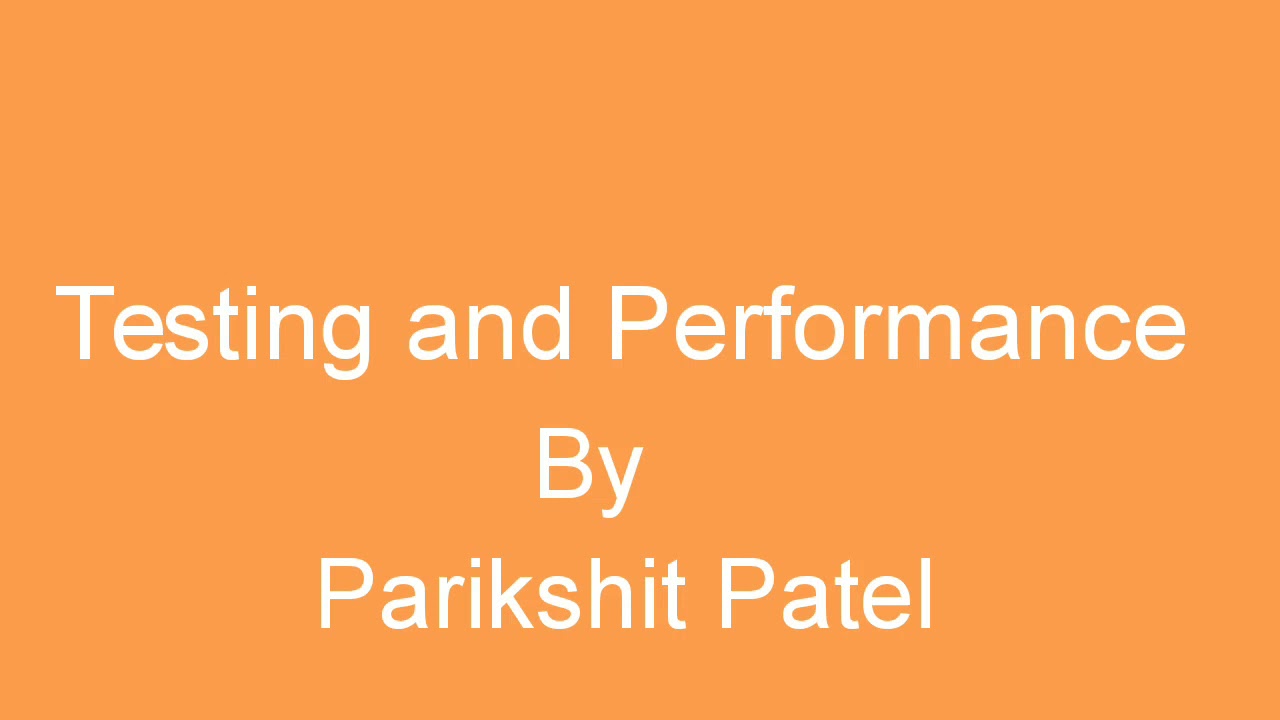 Testing and Performance of I.C Engine