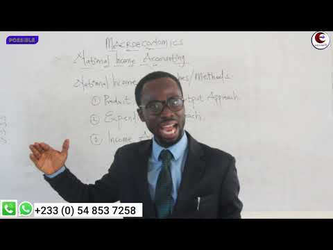 LESSON 15: National income accounting (methods to measure National Income)