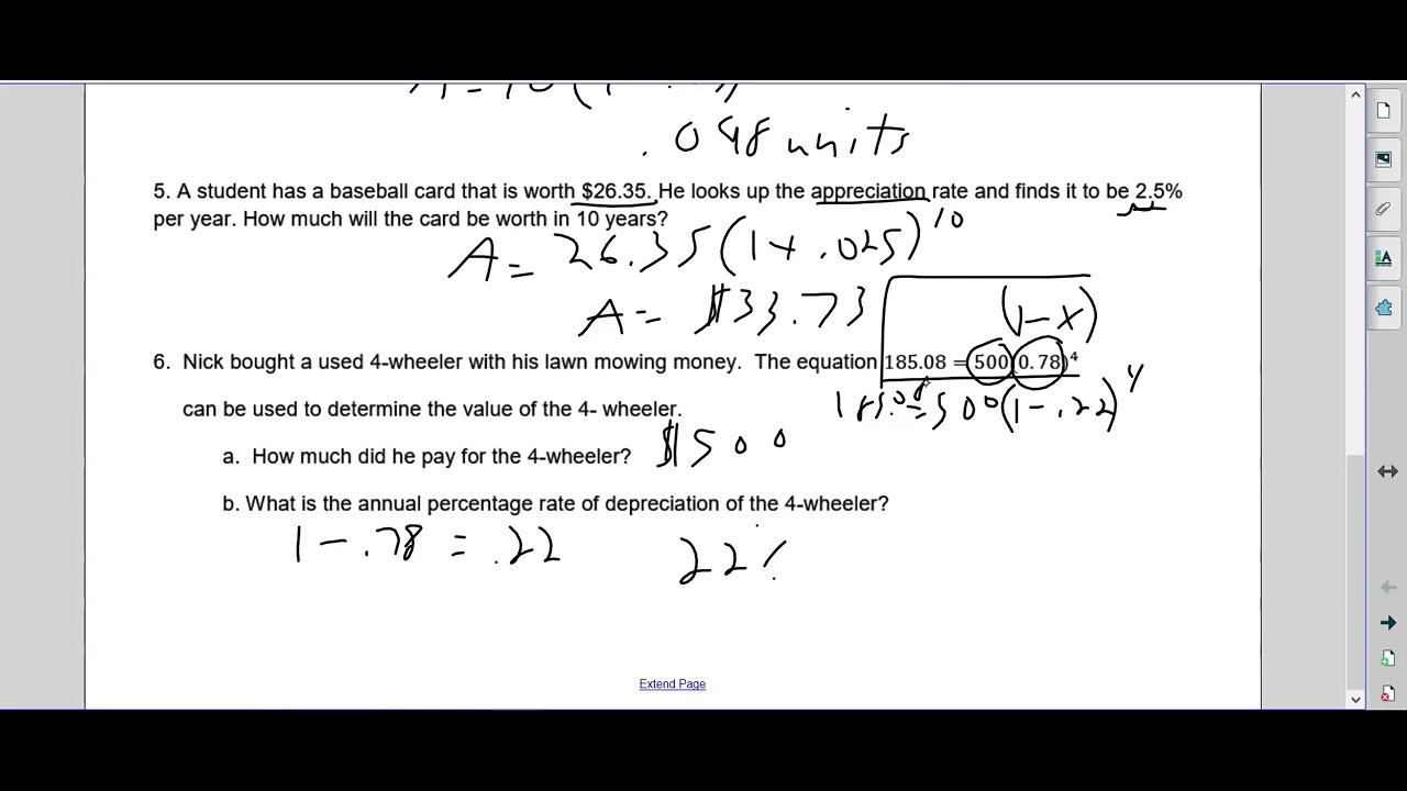 Alg 2B 7 3 HW