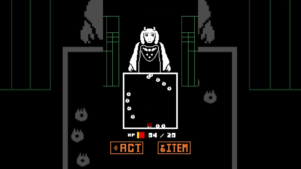 Toriel can KILL Frisk in Undertale
