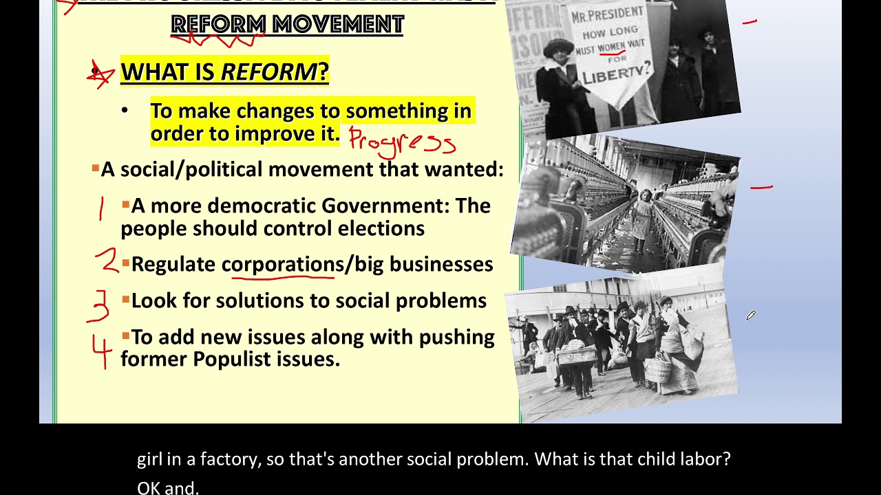 The Progressive Age Powerpoint