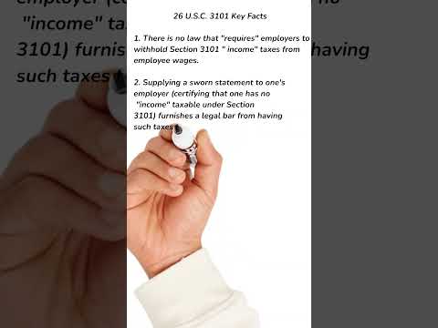 26 U.S.C. 3101 Key Facts