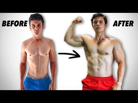 A Bodybuilder Shared His 'Skinny to Muscle' Body Transformation