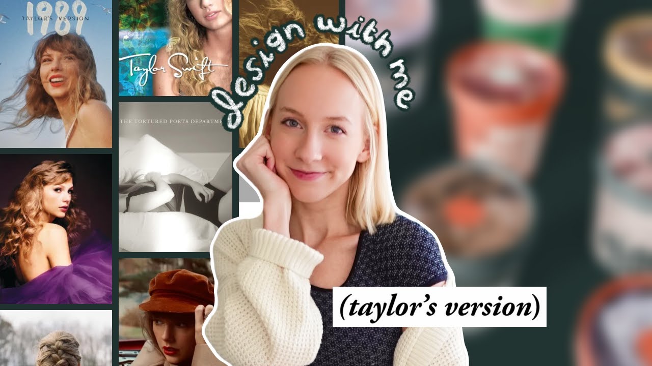 If Taylor Swift's Albums were IceCream Flavors | Packaging Design With Me