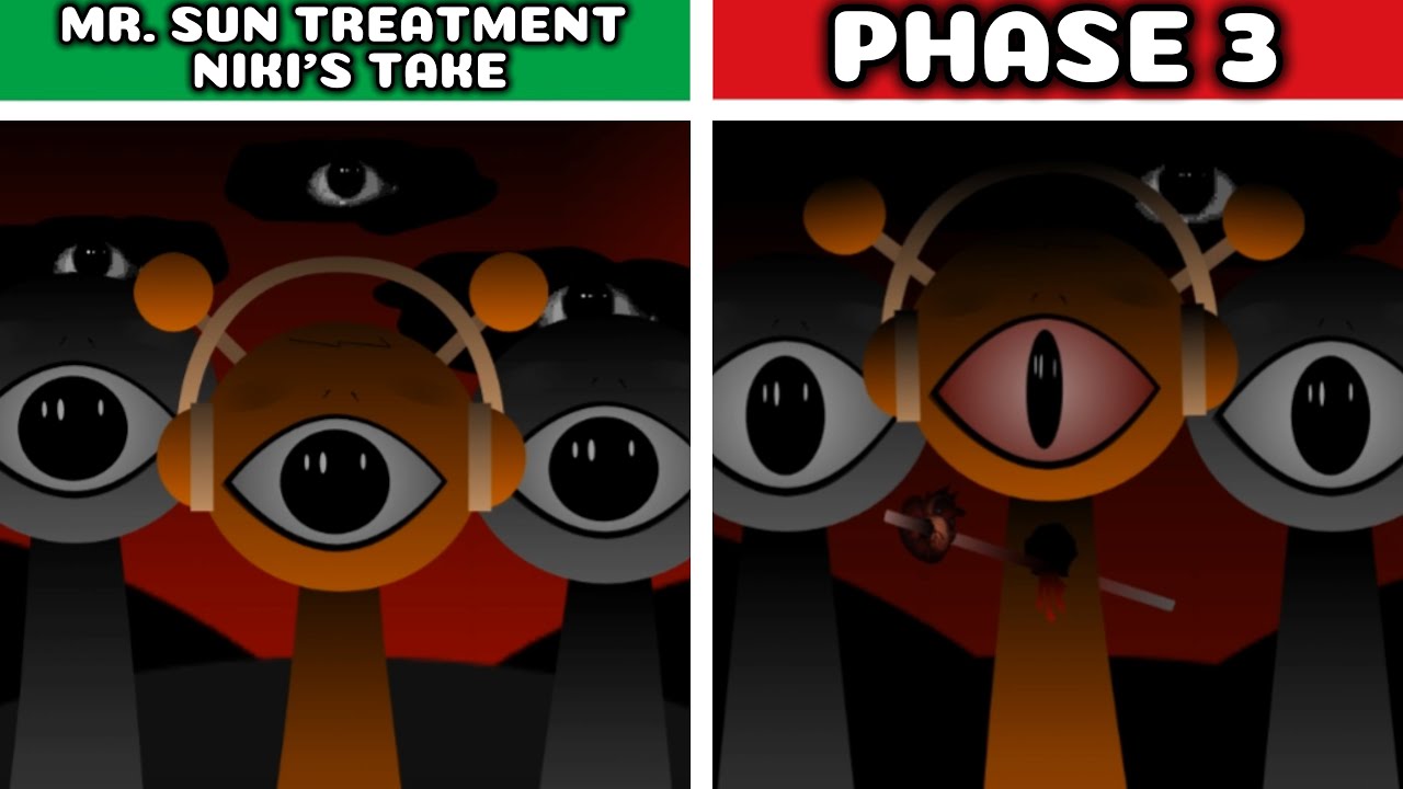 Incredibox Sprunki Mr. Sun Treatment Niki's Take — Phase 2 vs Phase 3: Which One More Epic?