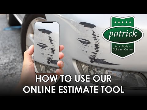 How to Use the Online Estimate Tool | Patrick Auto Body Collision Center | Schaumburg & Naperville