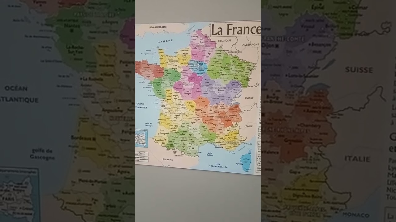 France Map - Carte de France