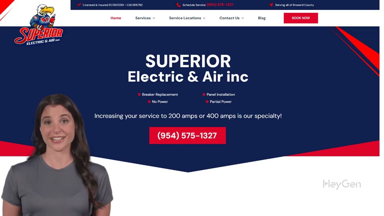 Superior Electric and Air Fort Lauderdale's #1 Electrical Company