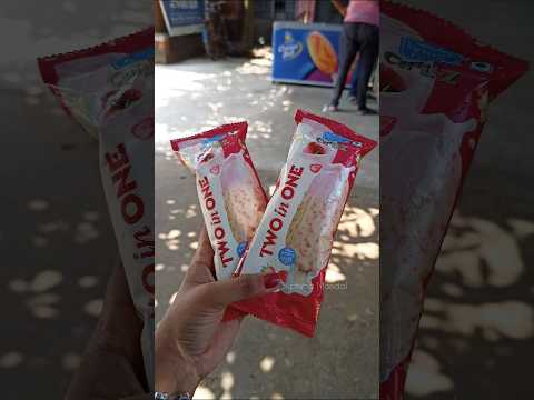 Mother dairy Chillzz Two in One unboxing 🍨🤤 #unboxing #motherdairy #food #icecream