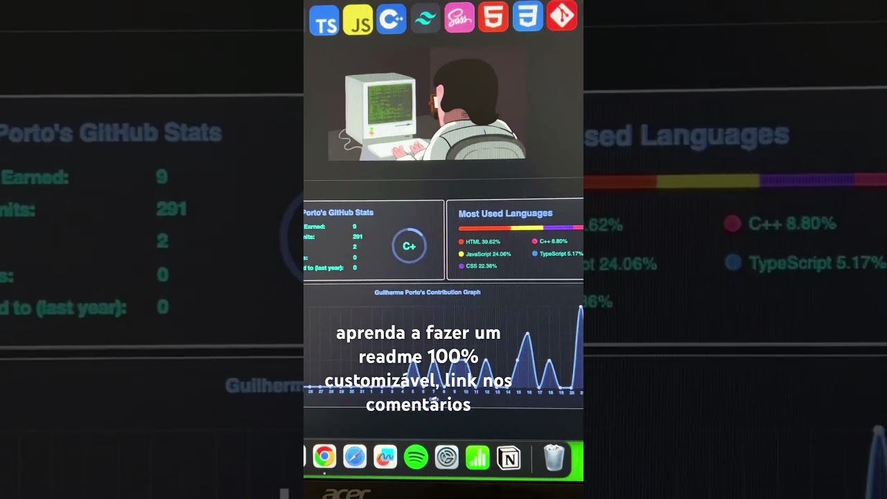 README 100% Customizável  #github
