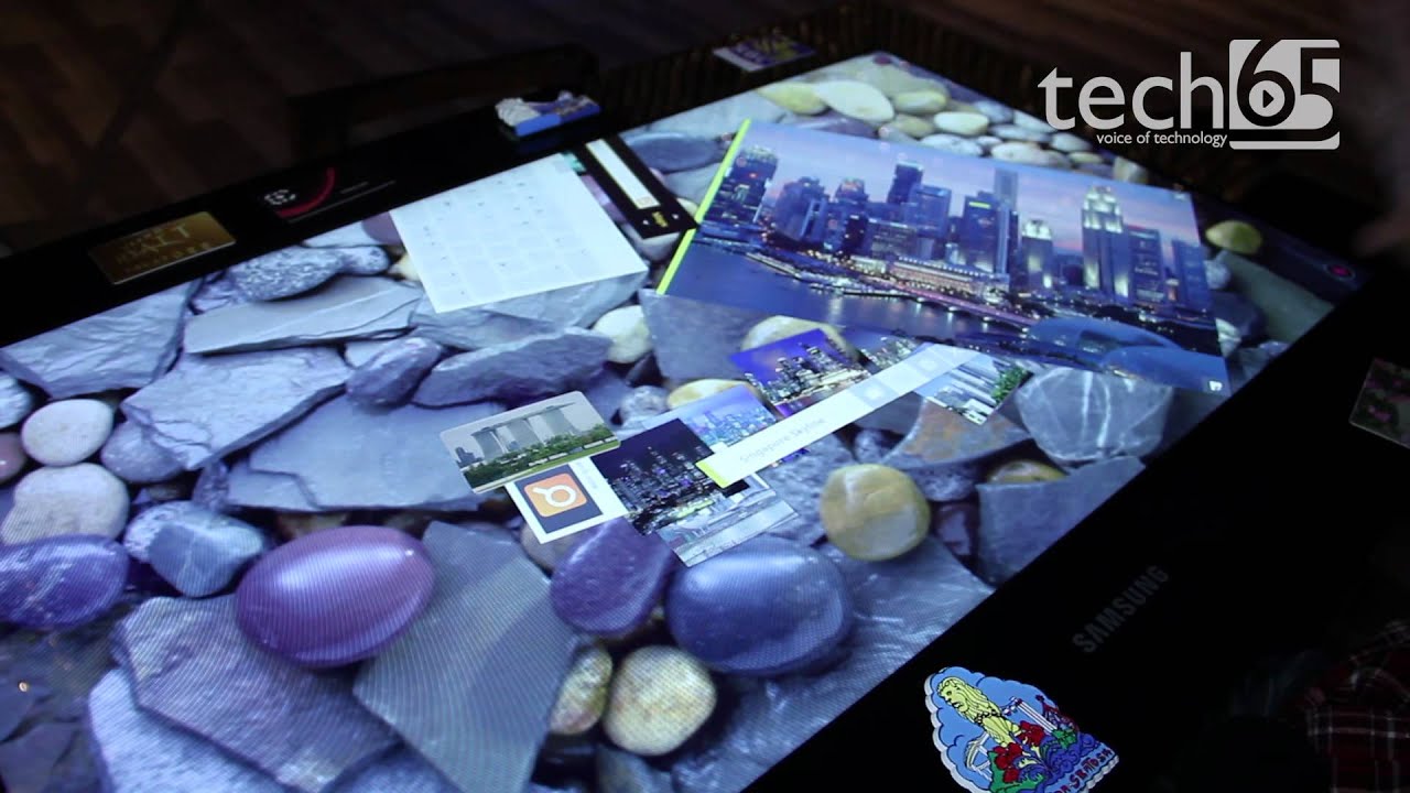 First Looks - Samsung SUR40 for Microsoft Surface