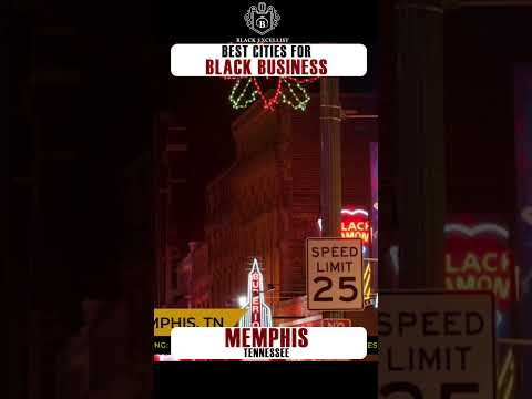 Memphis TN - Best Cities for Black Business #shorts