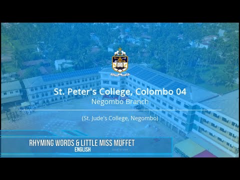 Rhyming Words And Little Miss Muffet -English (Grade 02)