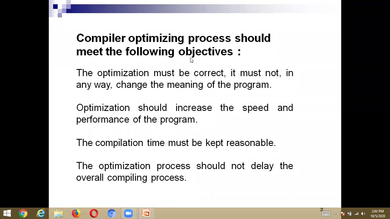 3 1 COMPILER DESIGN -  INTRODUCTION TO CODE OPTIMIZATION