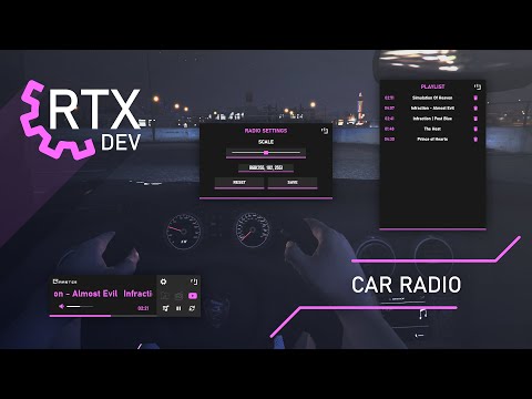 [PAID] [Standalone] [ESX] [QBCORE] Car Radio (Vehicle Music Player ...