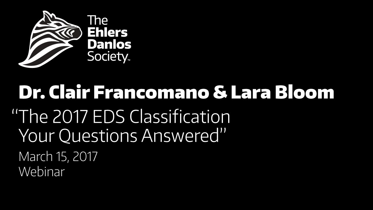2017 EDS Classification - Your Questions Answered
