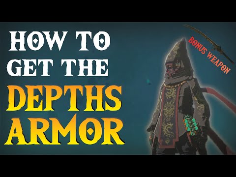 How to Get the Depths Armor in Tears of the Kingdom-ToTK, How to Survive the Depths.
